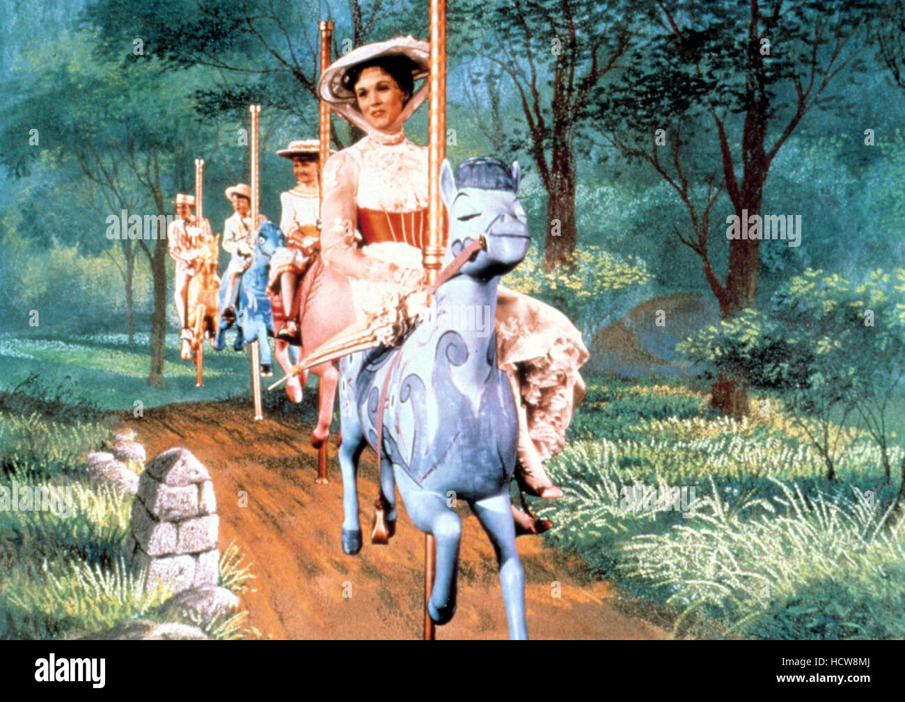 MARY POPPINS, Julie Andrews, 1964 Stock Photo - Alamy