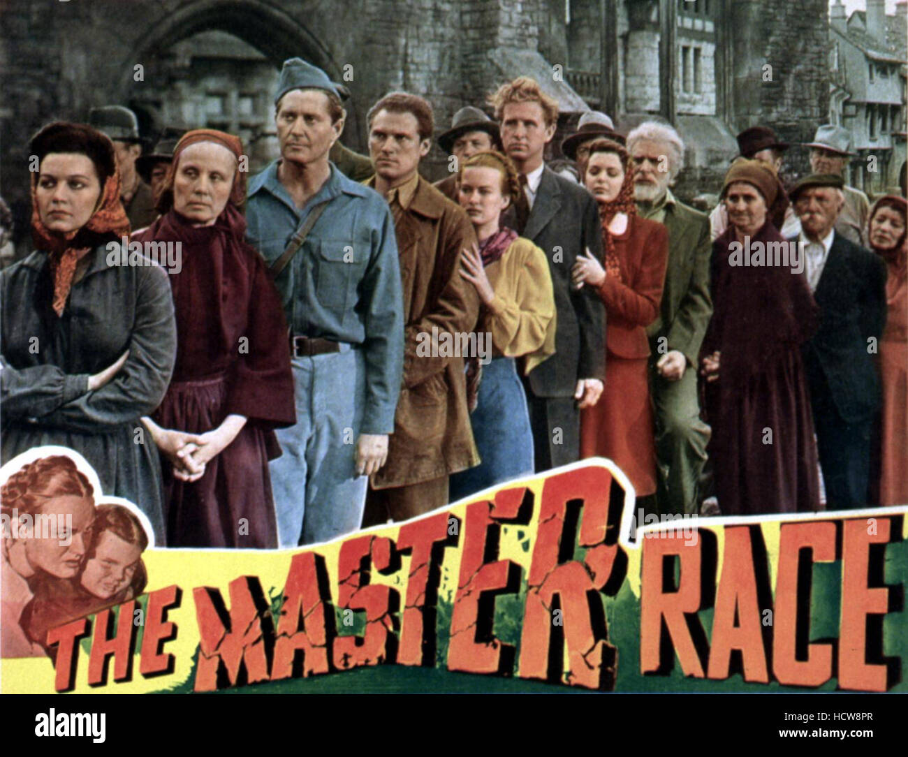 THE MASTER RACE, Osa Massen, Carl Esmond, Herbert Rudley, Nancy Gates ...