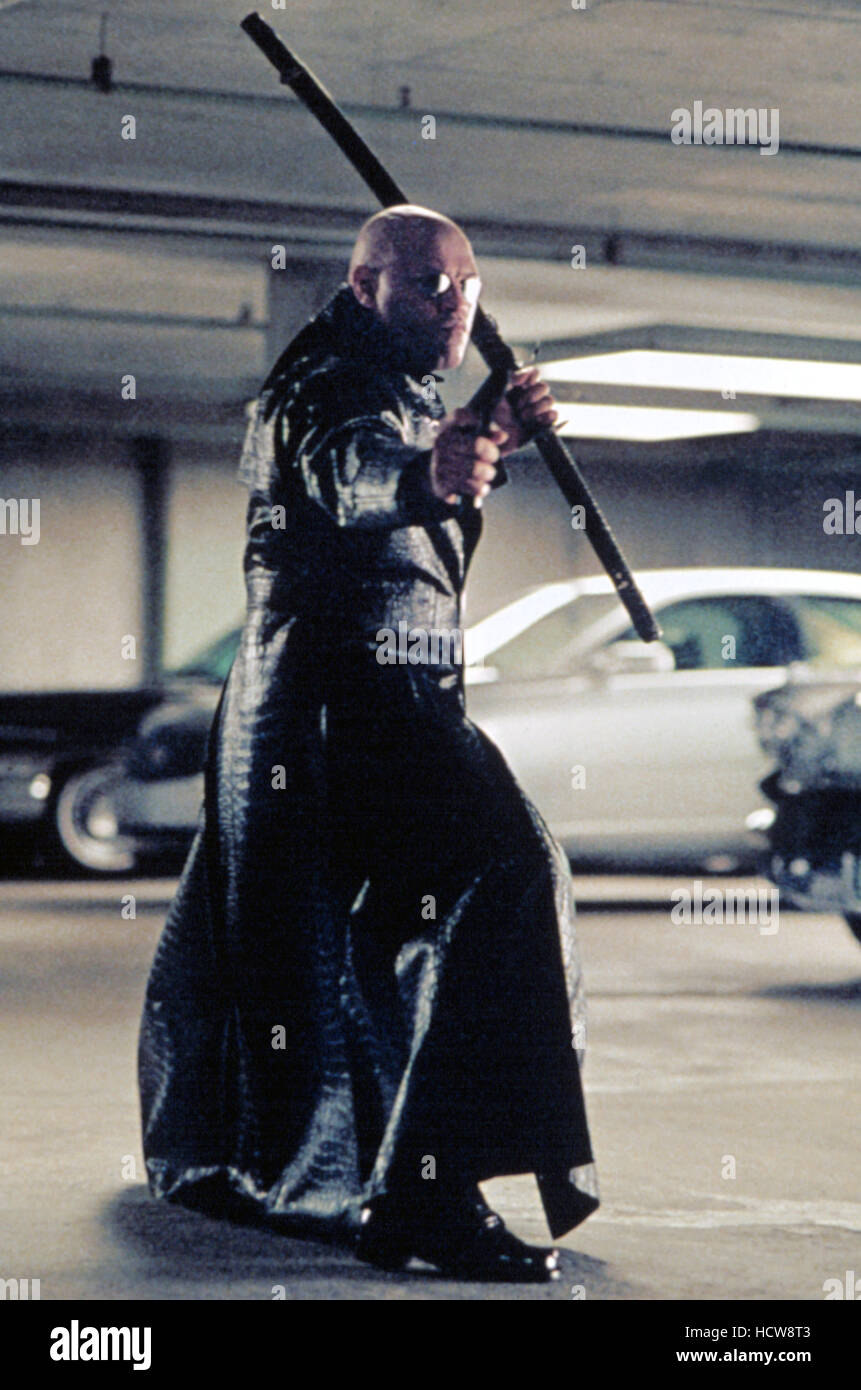 THE MATRIX RELOADED, Laurence Fishburne, 2003. (c) Warner Bros ...