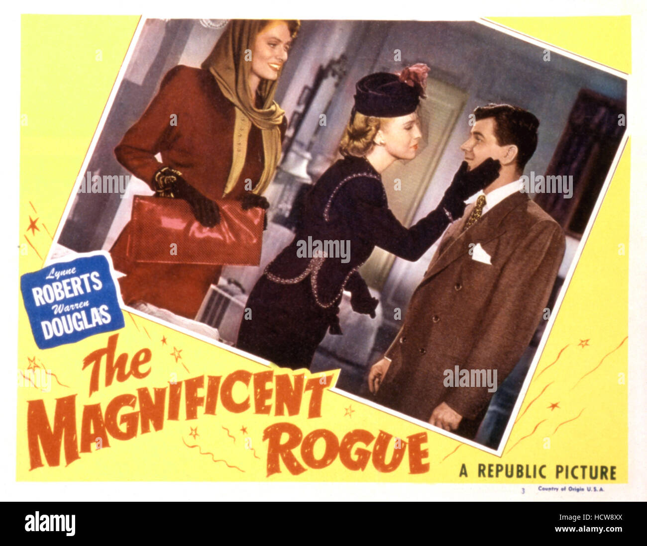 THE MAGNIFICENT ROGUE, Stephanie Bachelor, Lynne Roberts, Warren ...