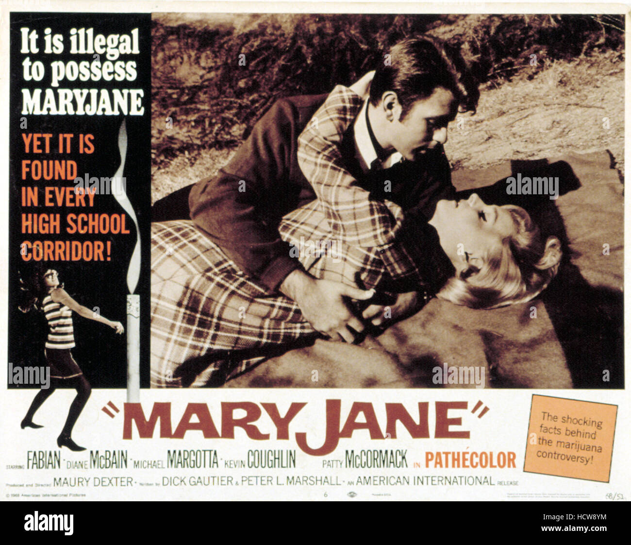 MARYJANE, Fabian, Diane McBain, 1968 Stock Photo - Alamy
