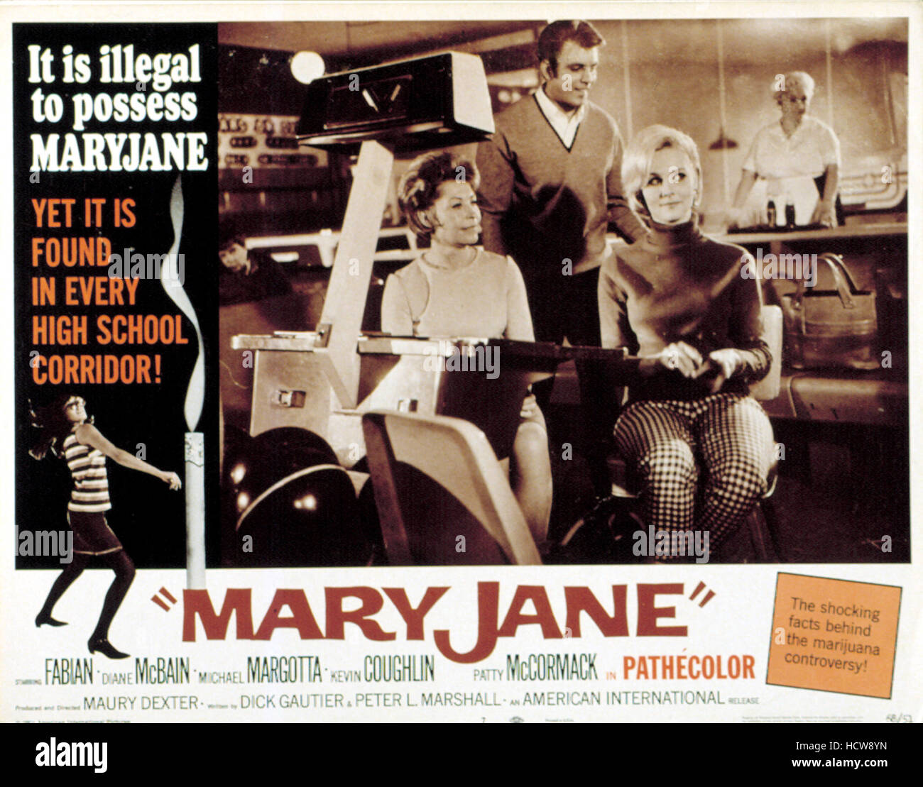 MARYJANE, Fabian, Diane McBain, 1968 Stock Photo - Alamy