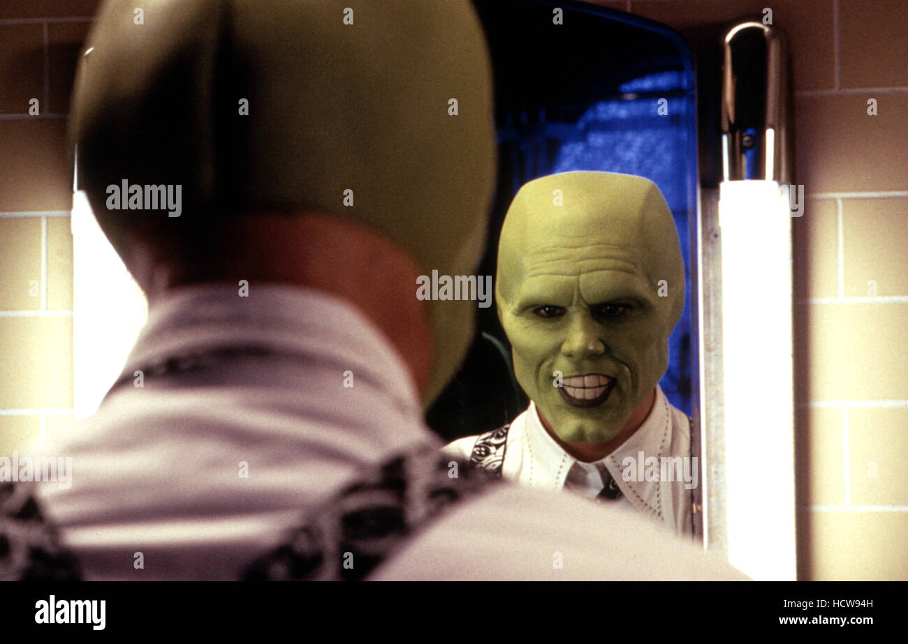 THE MASK, Jim Carrey, 1994, ©New Line Cinema / Everett Collection Stock ...