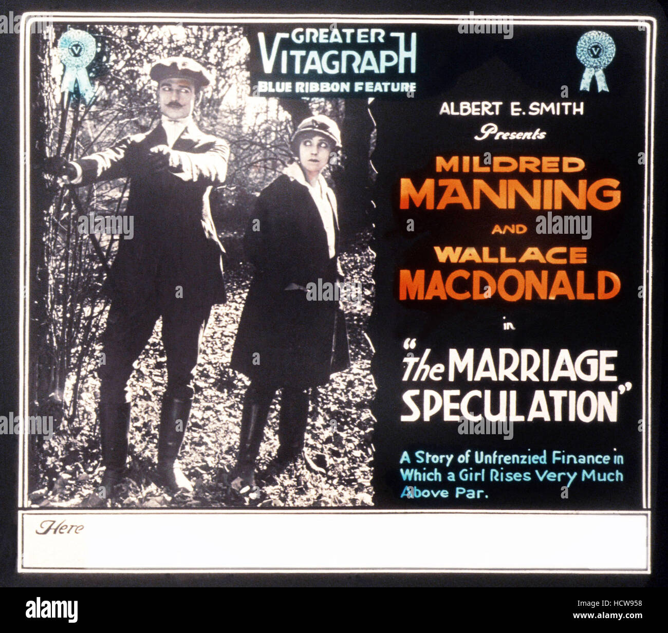 THE MARRIAGE SPECULATION, from left: Wallace MacDonald, Mildred Manning ...