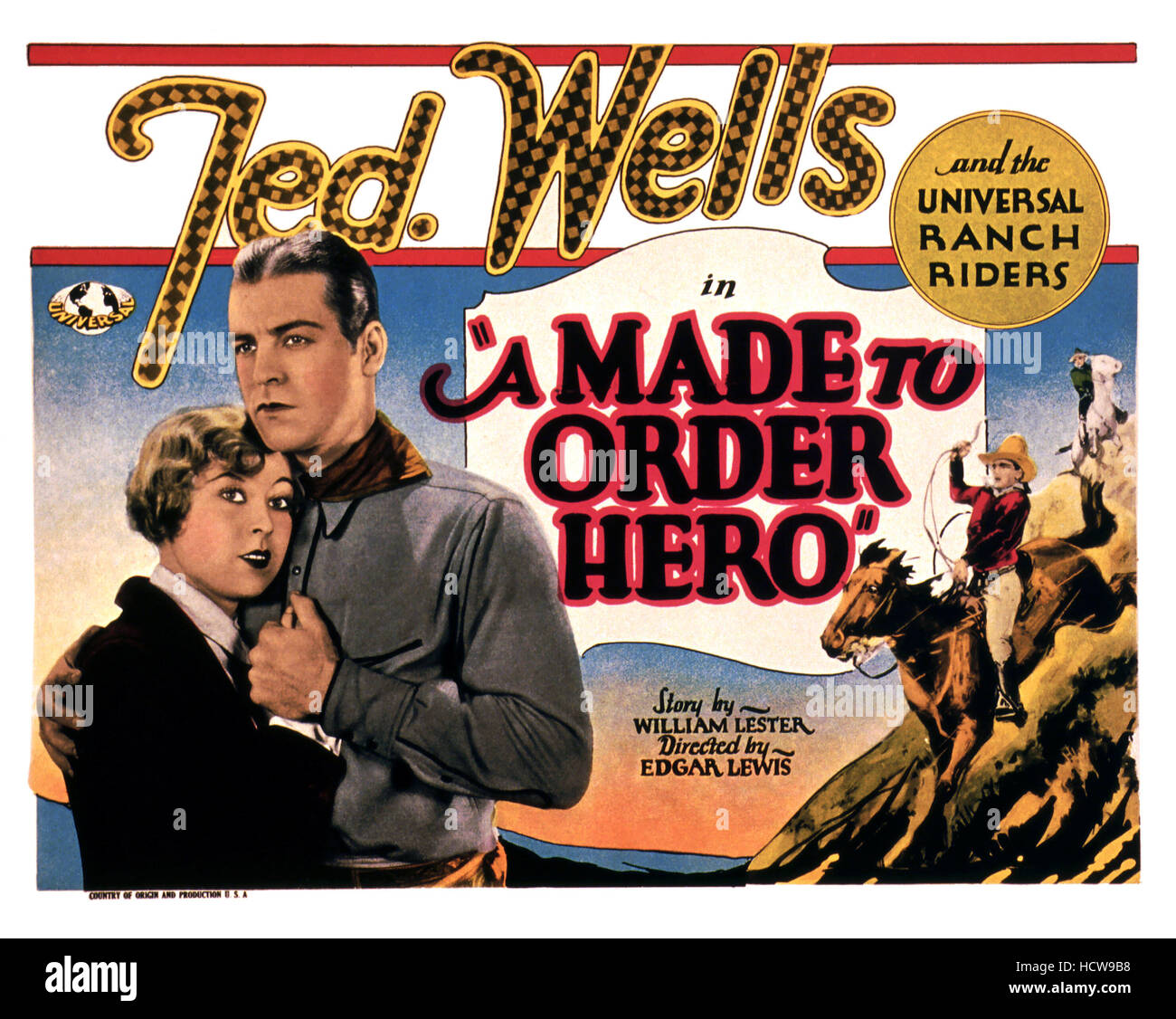 A MADE-TO-ORDER HERO, US poster, from left: Marjorie Bonner, Ted Wells ...