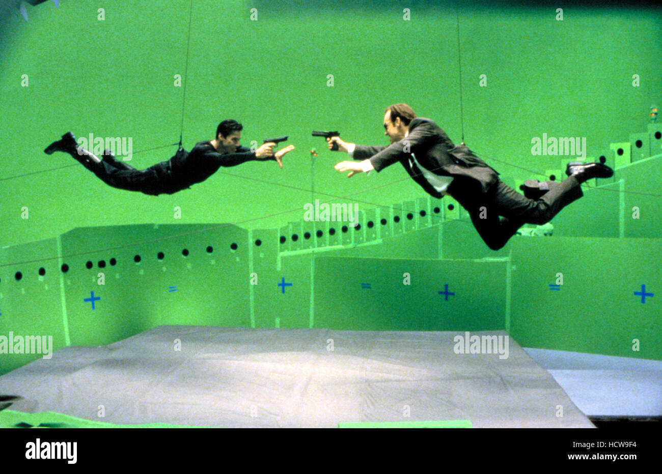 THE MATRIX, Keanu Reeves, Hugo Weaving, 1999. ©Warner Bros./Courtesy ...