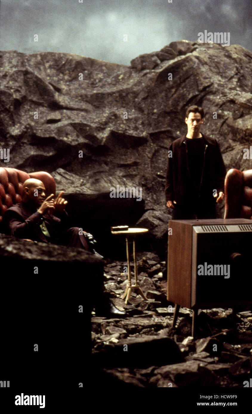 Laurence fishburne matrix 1999 hi-res stock photography and images - Alamy