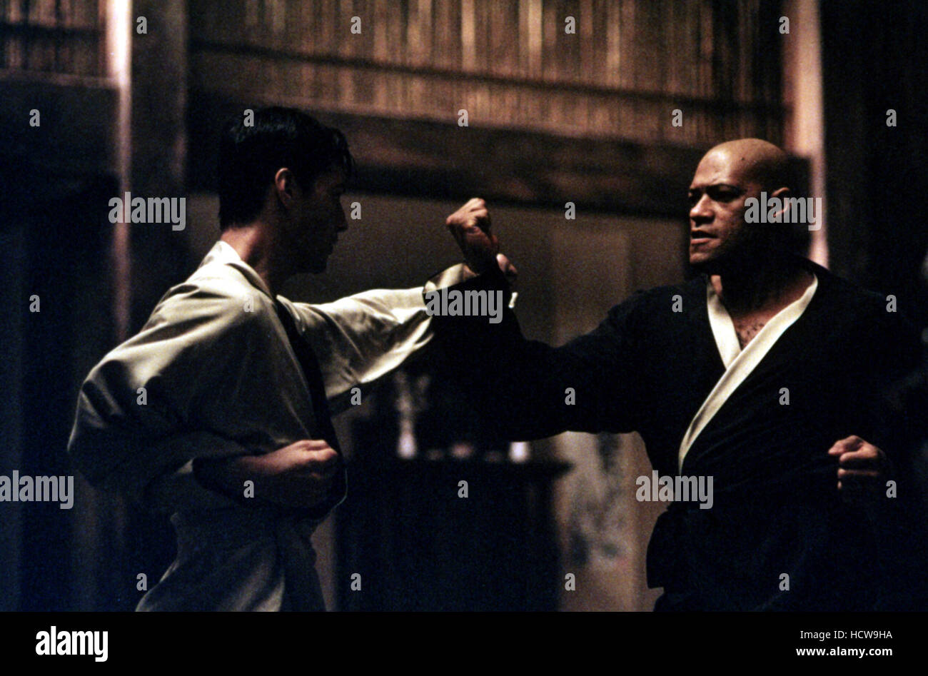 THE MATRIX, Keanu Reeves, Lawrence Fishburne, 1999. ©Warner Bros ...