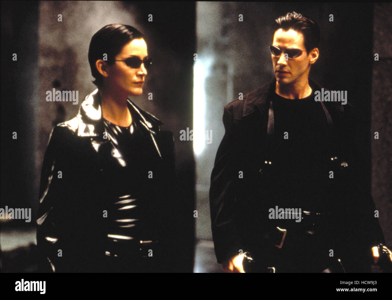 THE MATRIX, Carrie-Anne Moss, Keanu Reeves, 1999. ©Warner Bros ...
