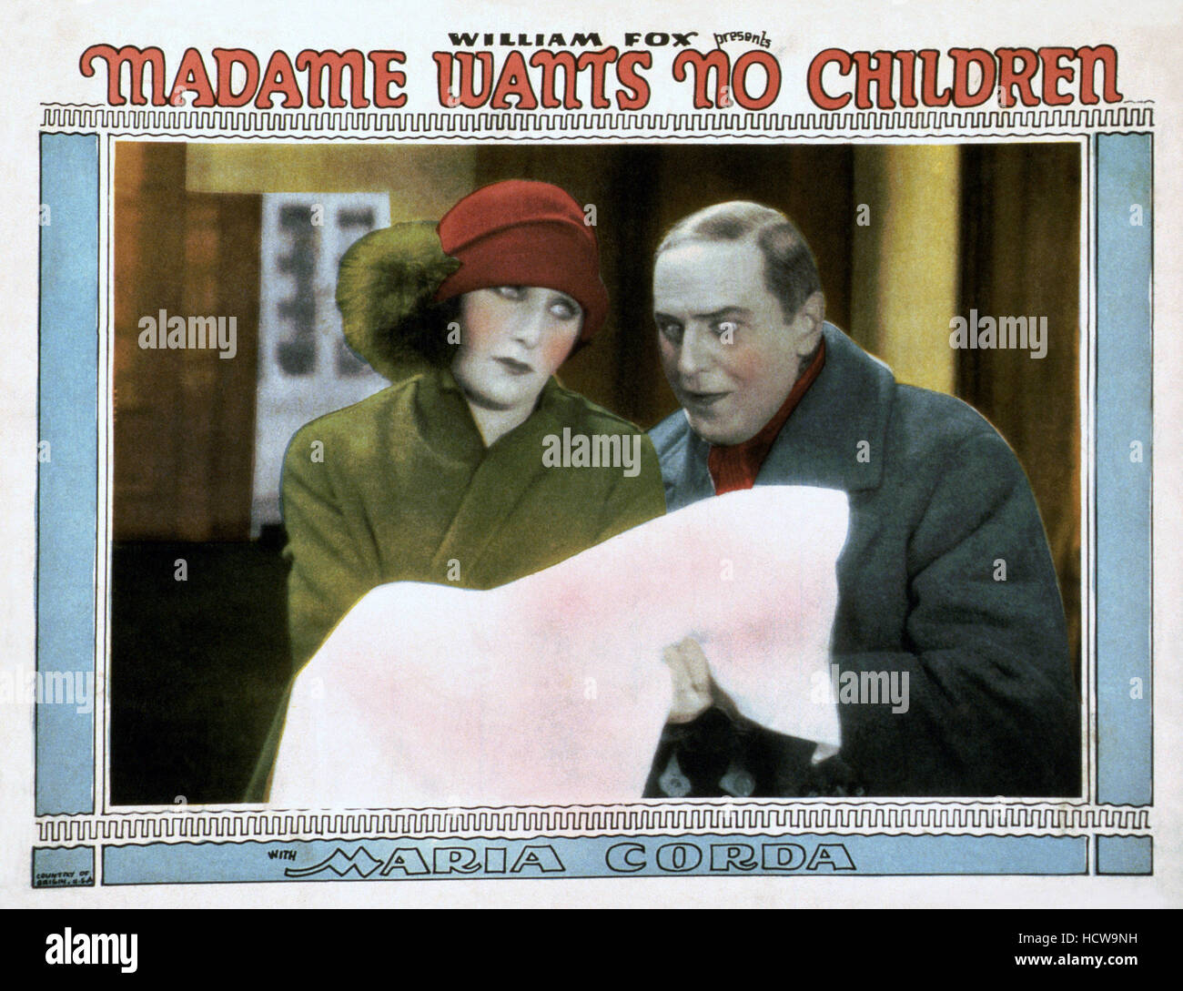 MADAME WANTS NO CHILDREN, US lobbycard, Liane Haid (left), 1933. ©Fox ...