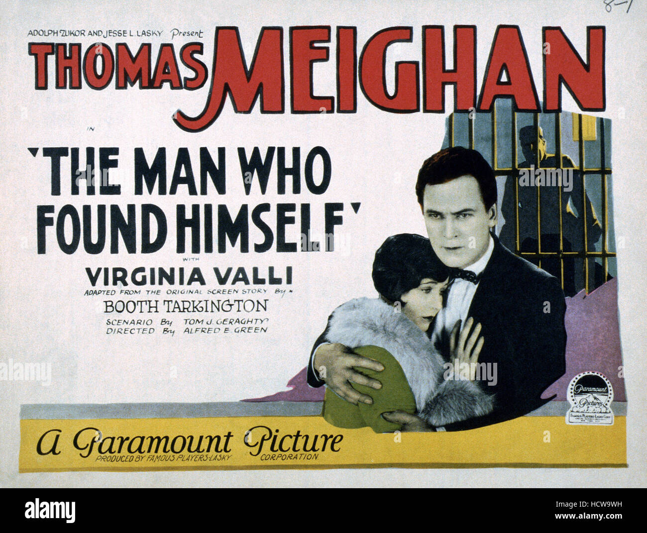 THE MAN WHO FOUND HIMSELF, from left: Virginia Valli, Thomas Meighan, 1925 Stock Photo - Alamy