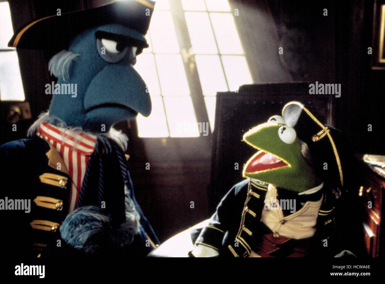 MUPPET TREASURE ISLAND, Sam Eagle, Kermit the Frog, 1996, © Buena Vista ...