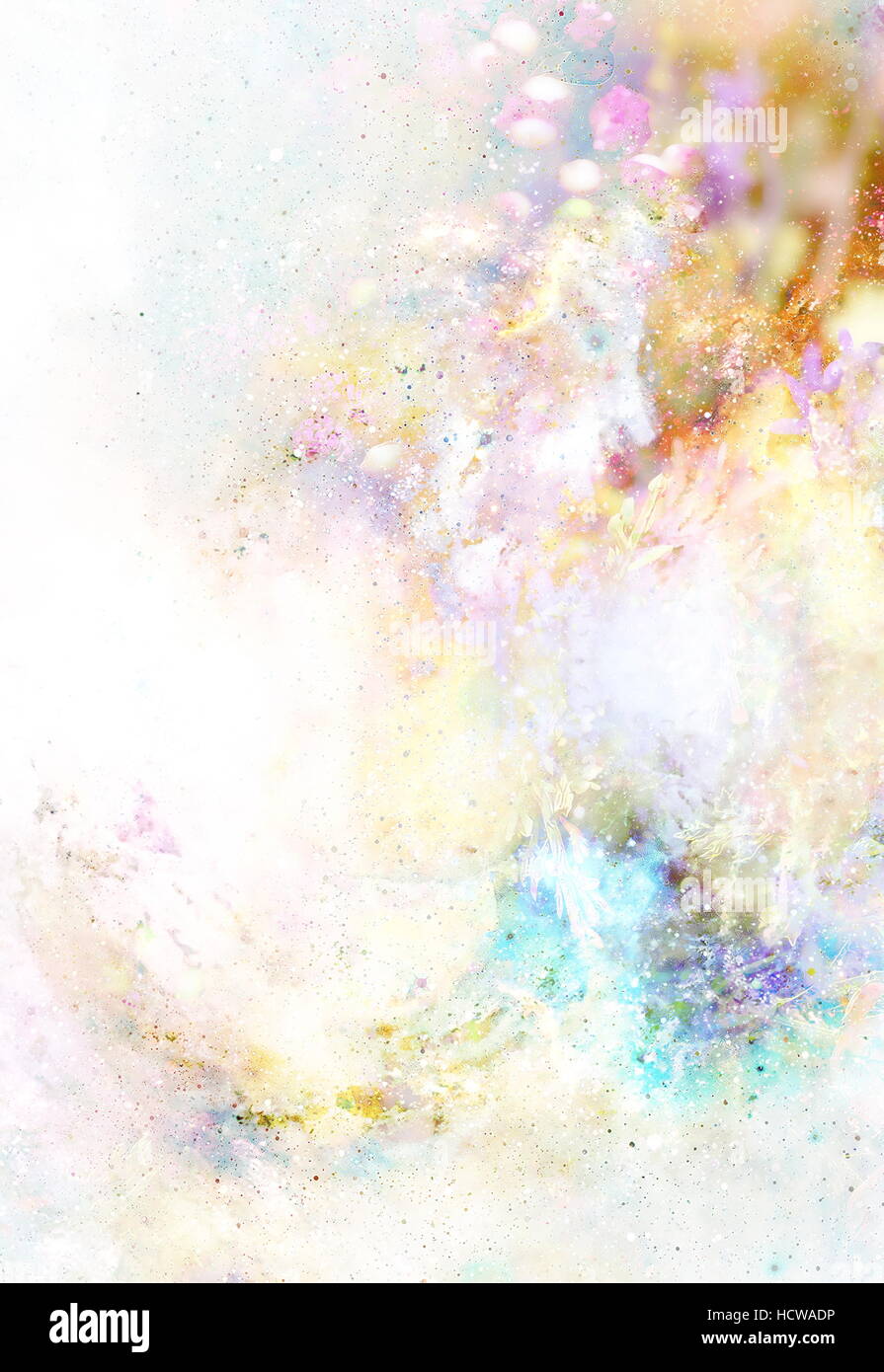 Cosmic space and stars, color cosmic abstract background. Copy space ...