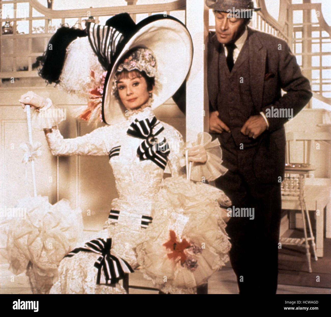 MY FAIR LADY, Audrey Hepburn, Rex Harrison, 1964 Stock Photo - Alamy