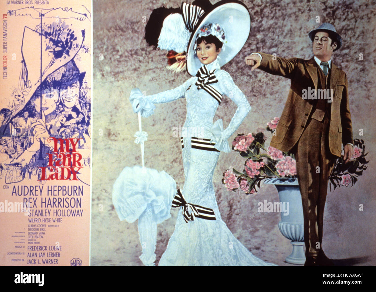 MY FAIR LADY, Audrey Hepburn, Rex Harrison, 1964 Stock Photo - Alamy