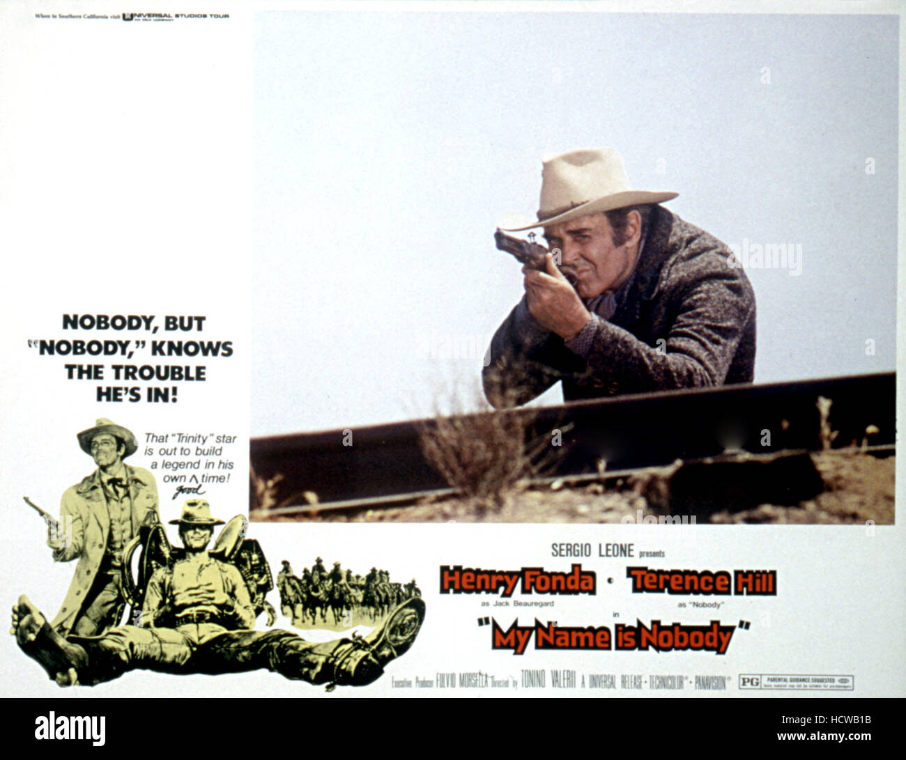 MY NAME IS NOBODY, Henry Fonda, 1973 Stock Photo - Alamy