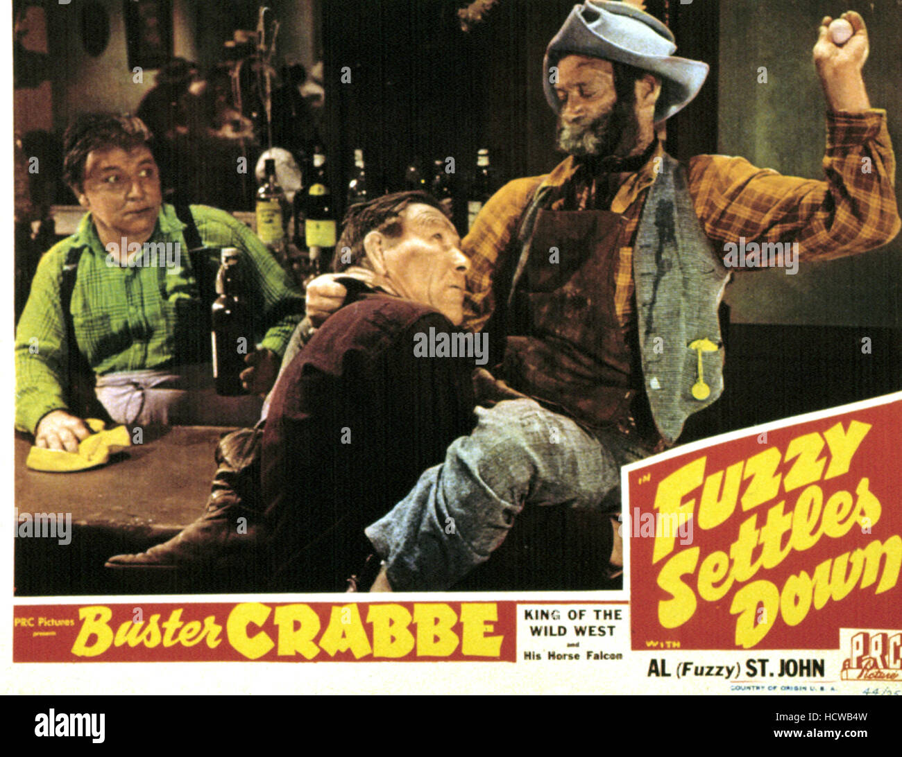 FUZZY SETTLES DOWN, Al St. John (with beard), 1944 Stock Photo - Alamy