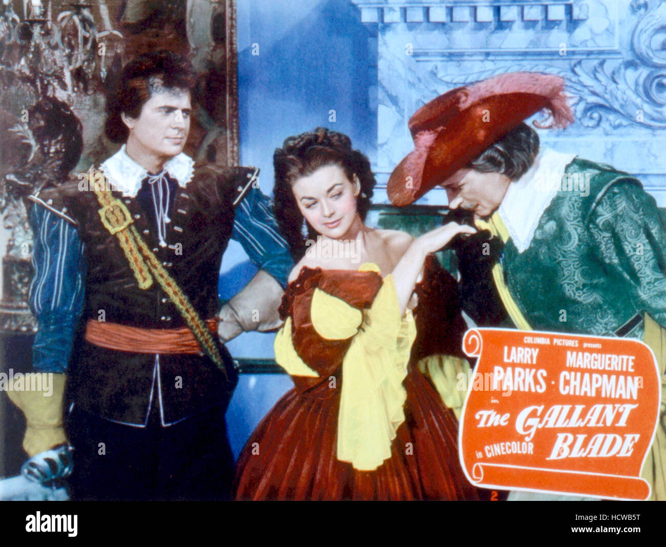 THE GALLANT BLADE, Larry Parks, Marguerite Chapman, Victor Jory, 1948 ...