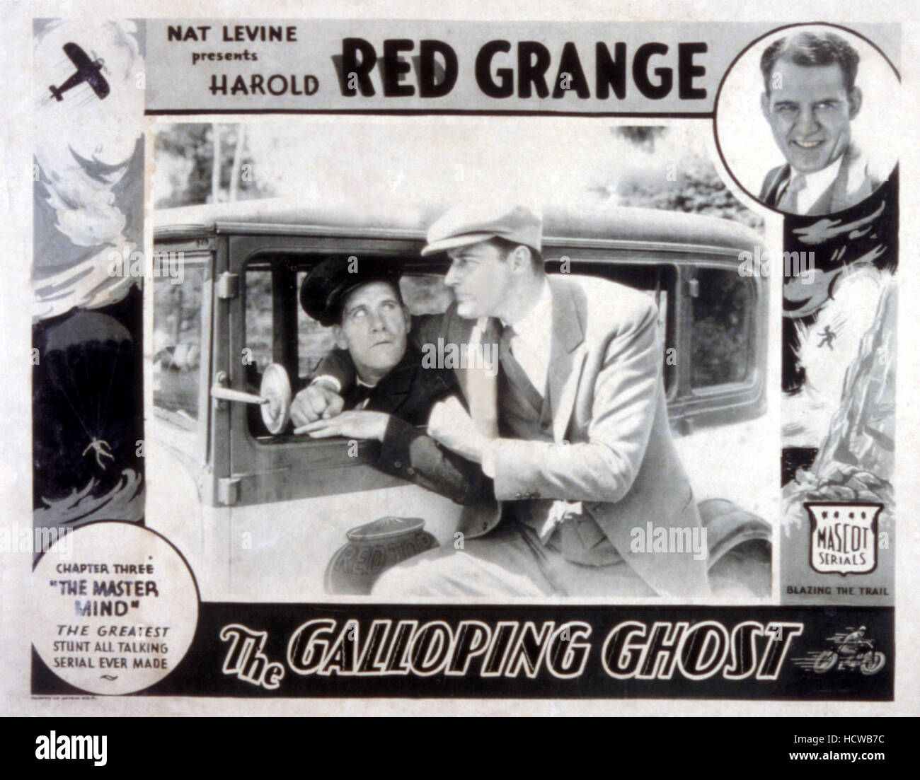 THE GALLOPING GHOST, Tom Dugan, Red Grange, 1931 Stock Photo - Alamy