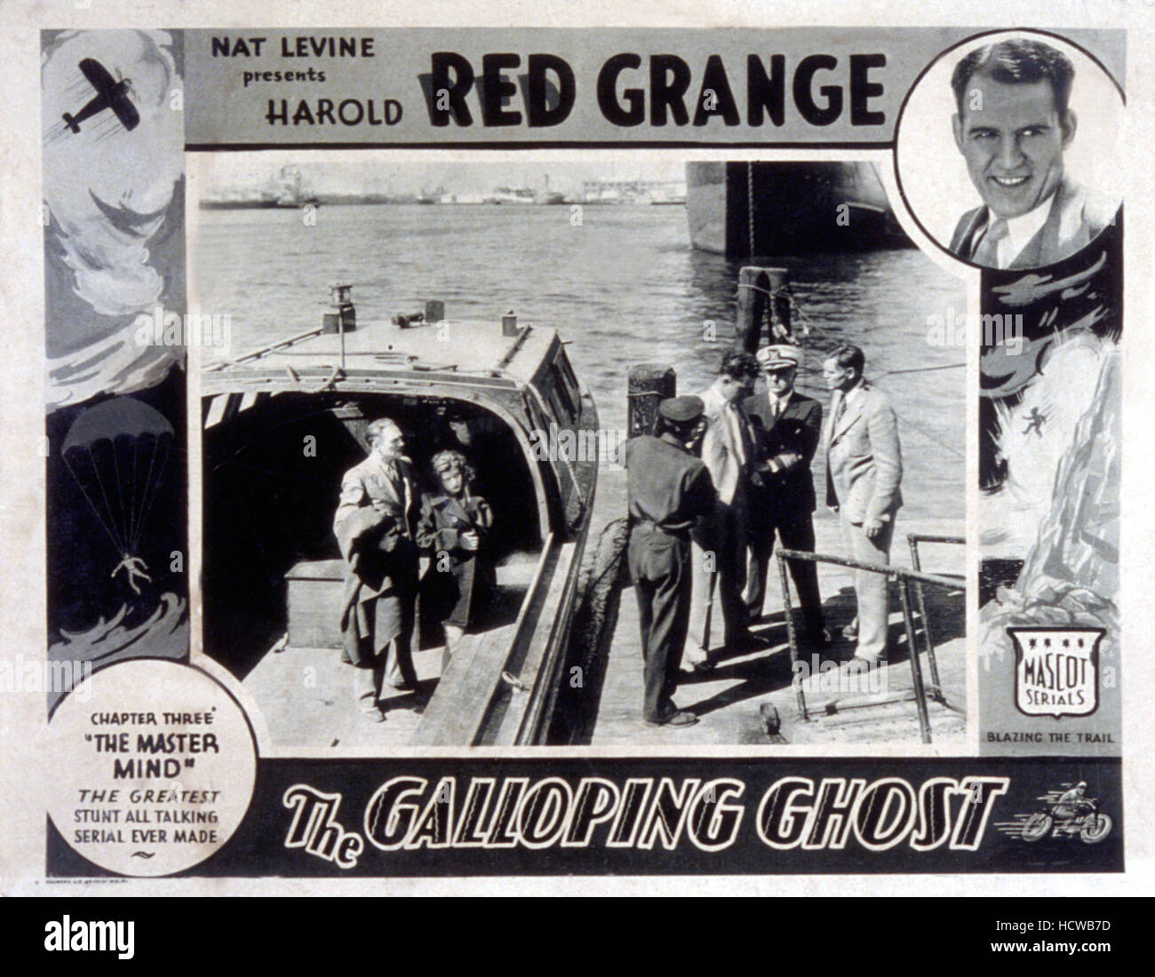 THE GALLOPING GHOST, Red Grange, 1931 Stock Photo - Alamy