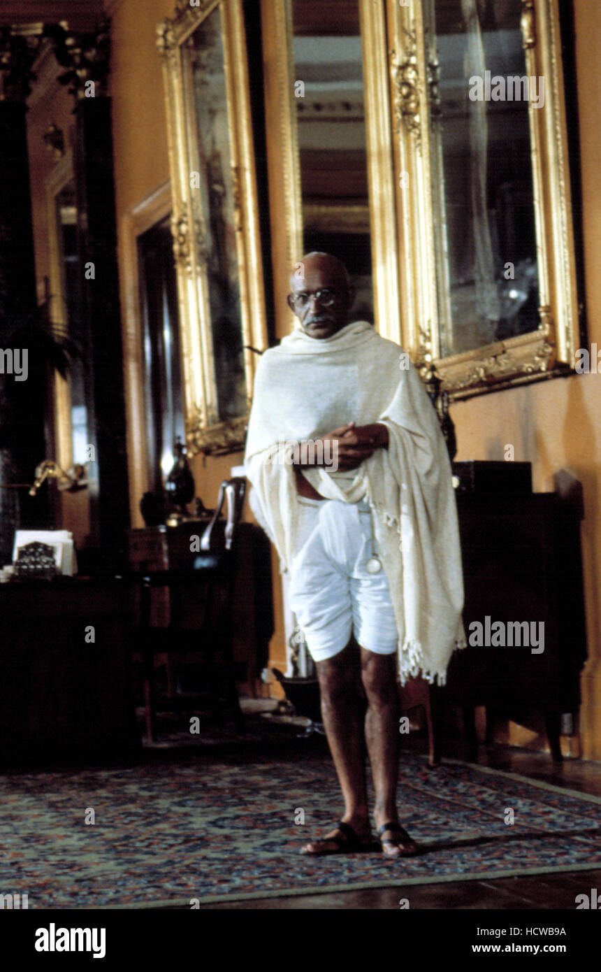 GANDHI, Ben Kingsley, 1982 Stock Photo - Alamy