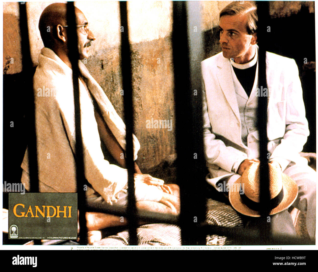 GANDHI, Ben Kingsley, Ian Charleson, 1982 Stock Photo - Alamy