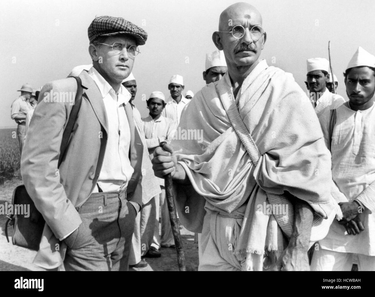 GANDHI, from left: Martin Sheen, Ben Kingsley, 1982. ©Columbia Pictures ...