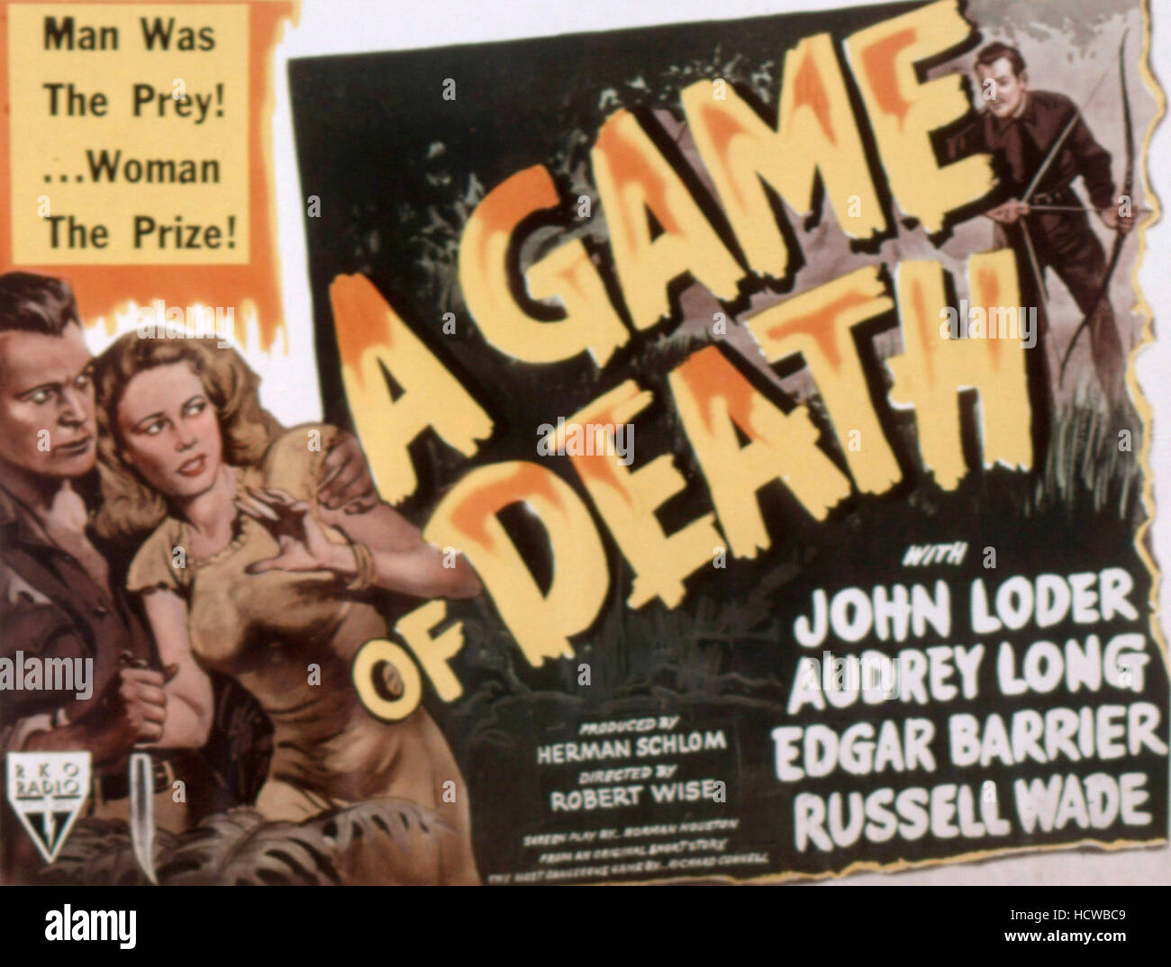 A GAME OF DEATH, John Loder, Audrey Long, Edgar Barrier, 1945 Stock ...