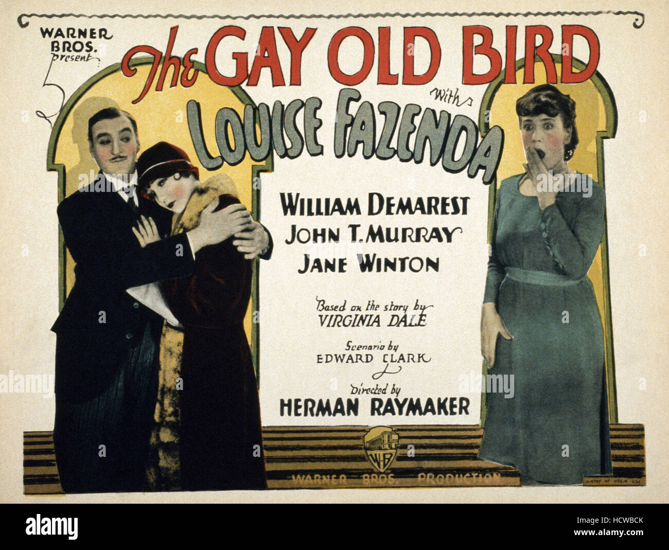 THE GAY OLD BIRD, from left: John T. Murray, Jane Winton, Louise ...
