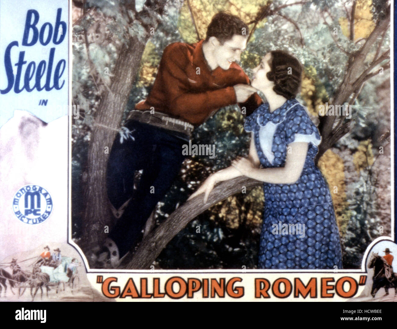 GALLOPING ROMEO, Bob Steele, Doris Hill, 1933 Stock Photo - Alamy