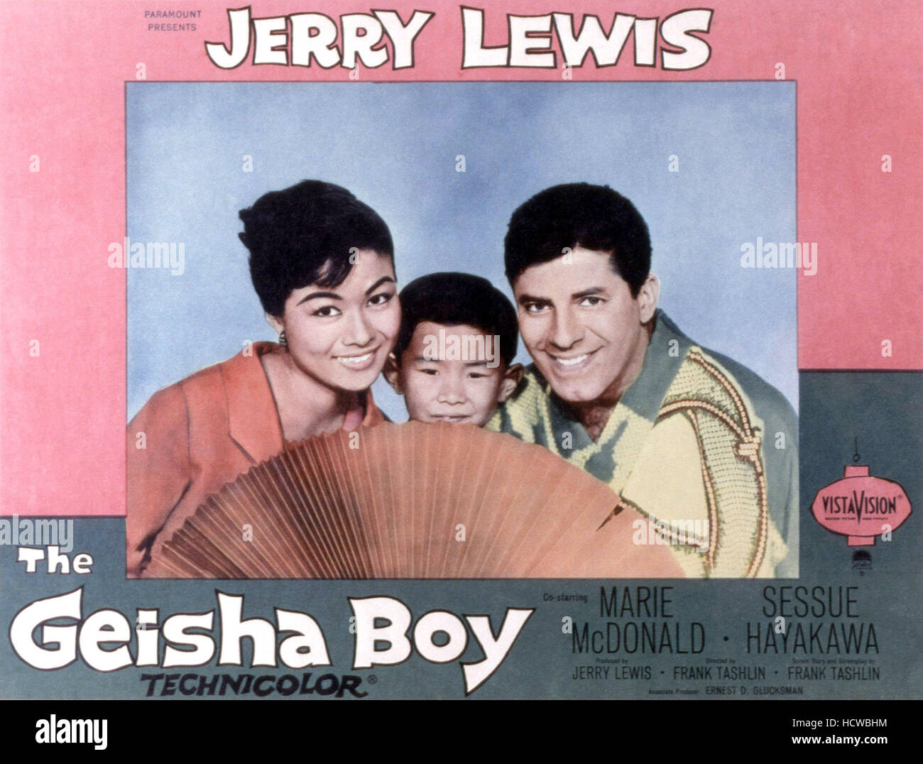 THE GEISHA BOY, Nobu McCarthy, Robert Hirano, Jerry Lewis, 1958 Stock ...