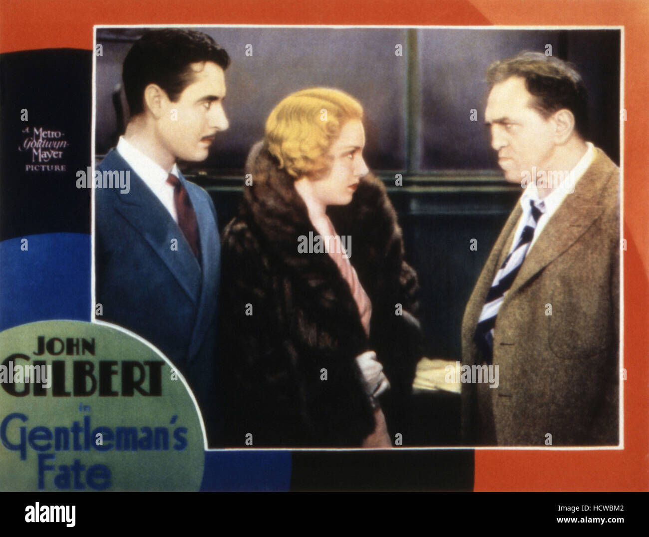 GENTLEMAN'S FATE, John Gilbert, Leila Hyams, Louis Wolheim, 1931 Stock ...