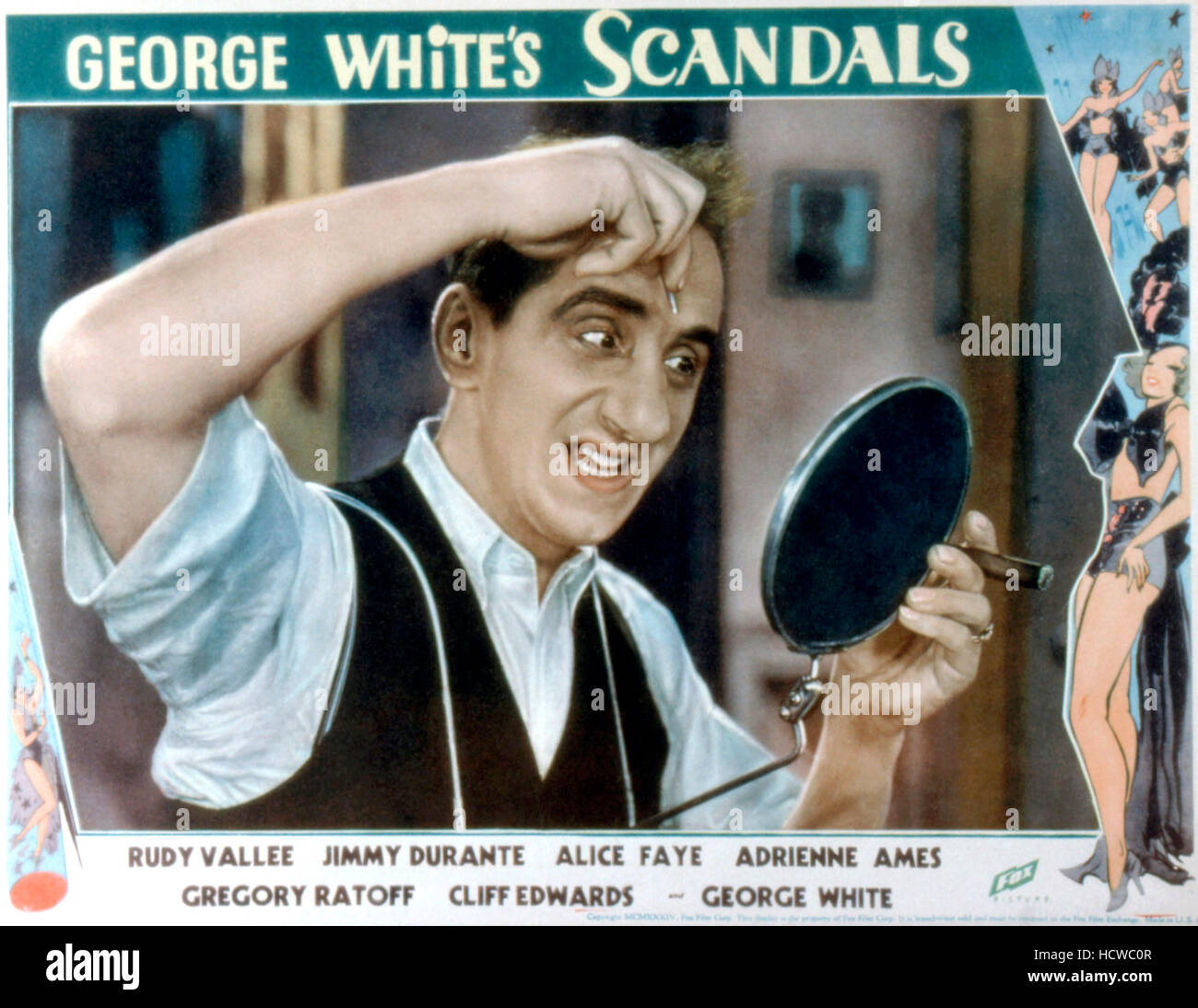 GEORGE WHITE'S SCANDALS, Jimmy Durante, 1934, (c) 20th Century Fox, TM ...
