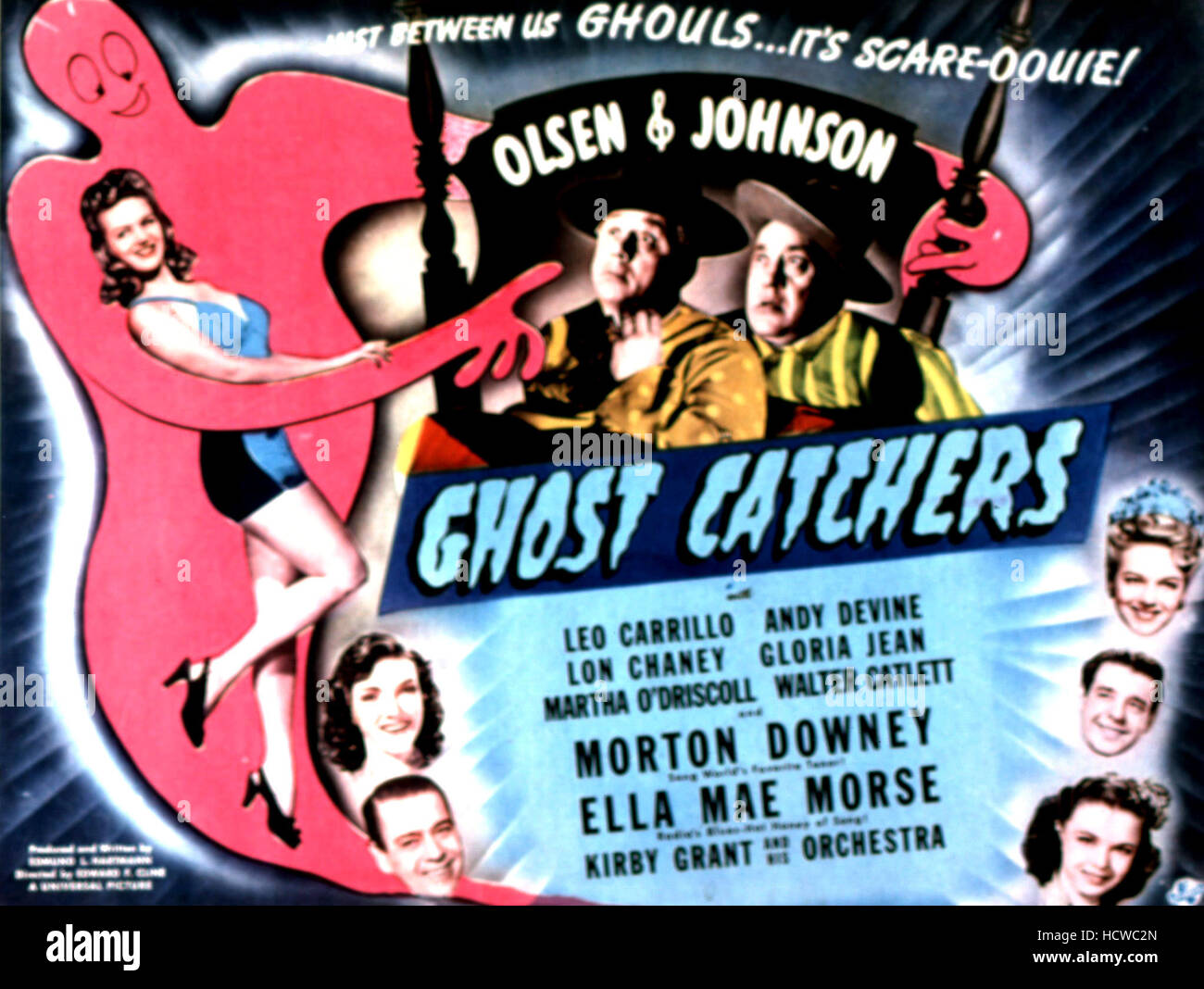 GHOST CATCHERS, Ole Olsen, Chic Johnson, 1944 Stock Photo - Alamy