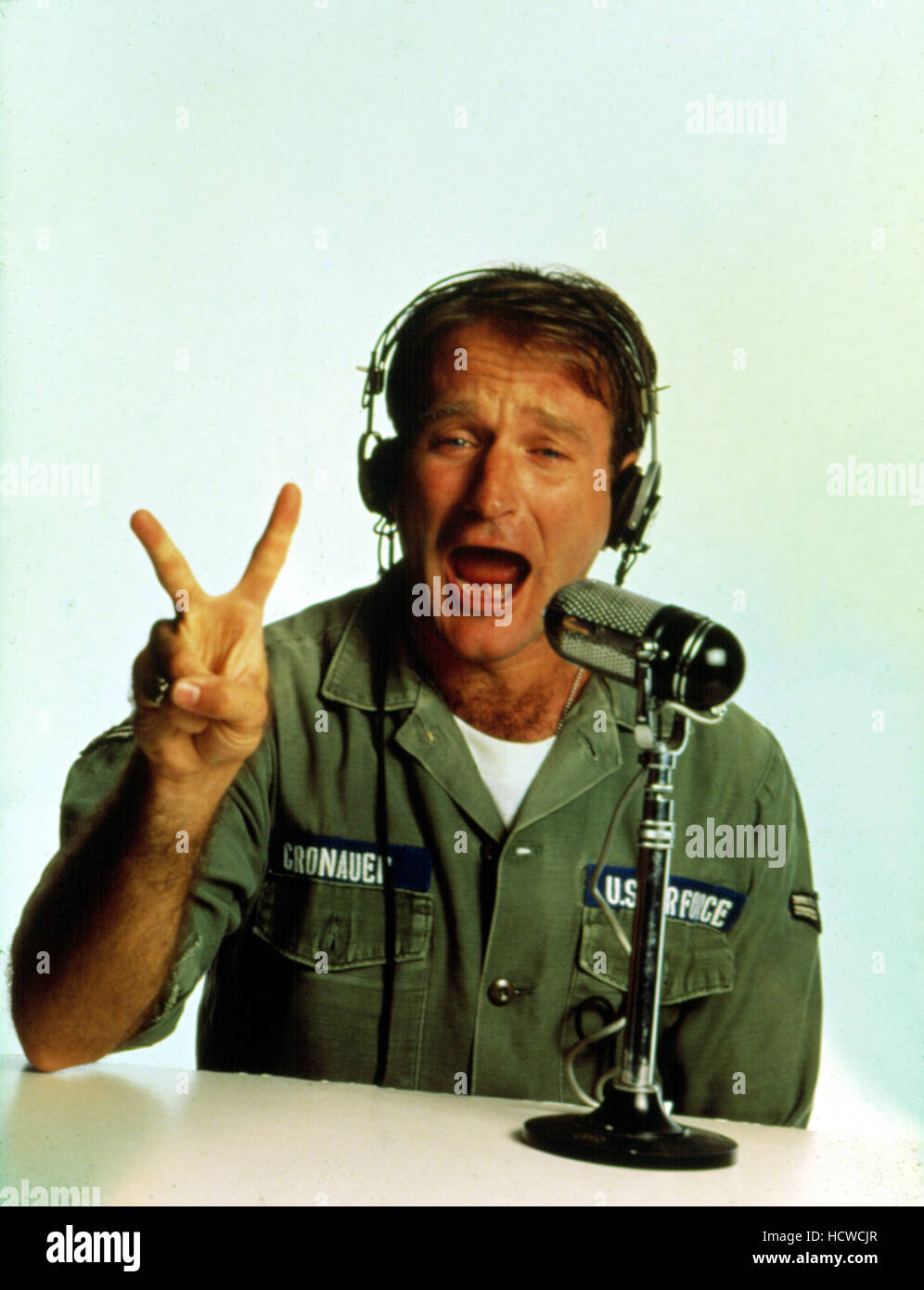 GOOD MORNING VIETNAM, Robin Williams, 1987 Stock Photo - Alamy