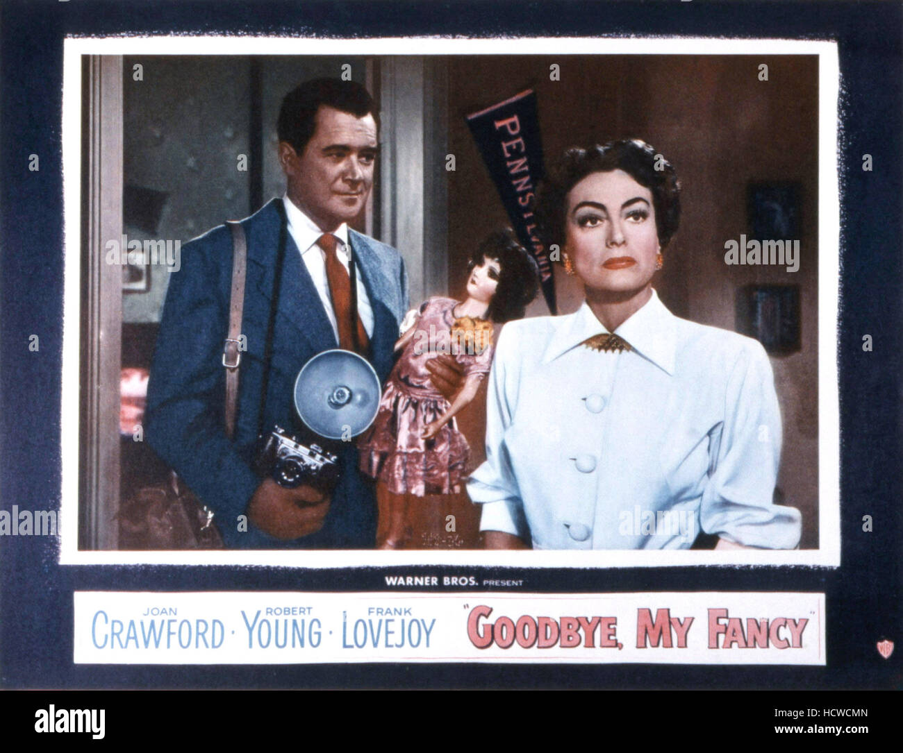 GOODBYE, MY FANCY, Frank Lovejoy, Joan Crawford, 1951 Stock Photo - Alamy