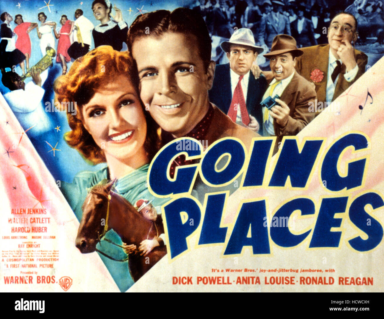 GOING PLACES, (left to right), Louis Armstrong, Maxine Sullivan, Anita ...