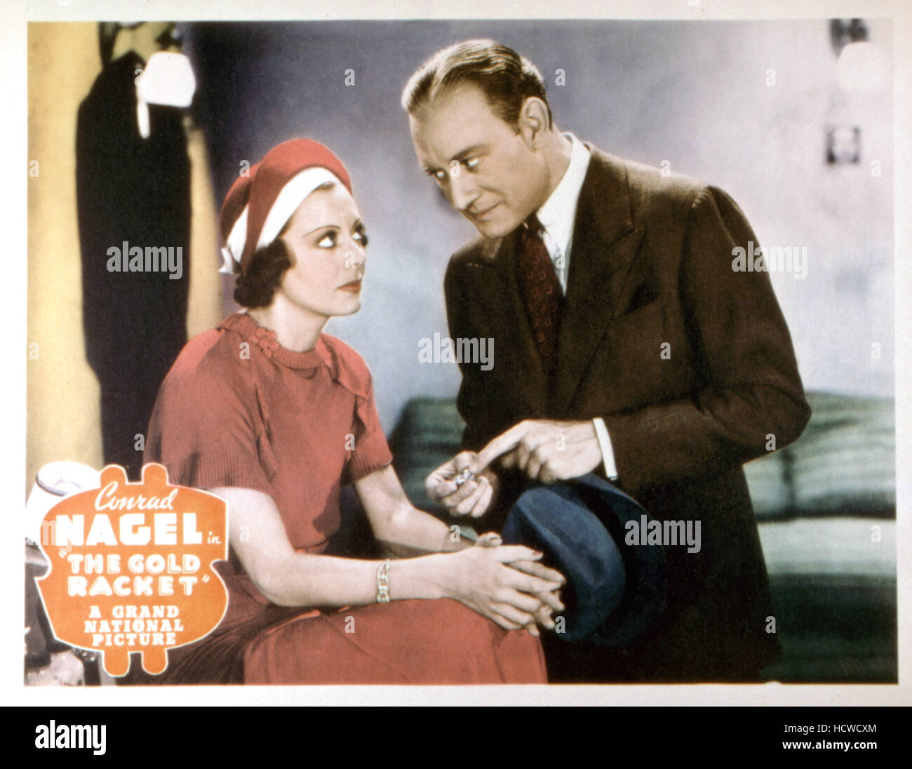 THE GOLD RACKET, Eleanor Hunt, Conrad Nagel, 1937 Stock Photo - Alamy