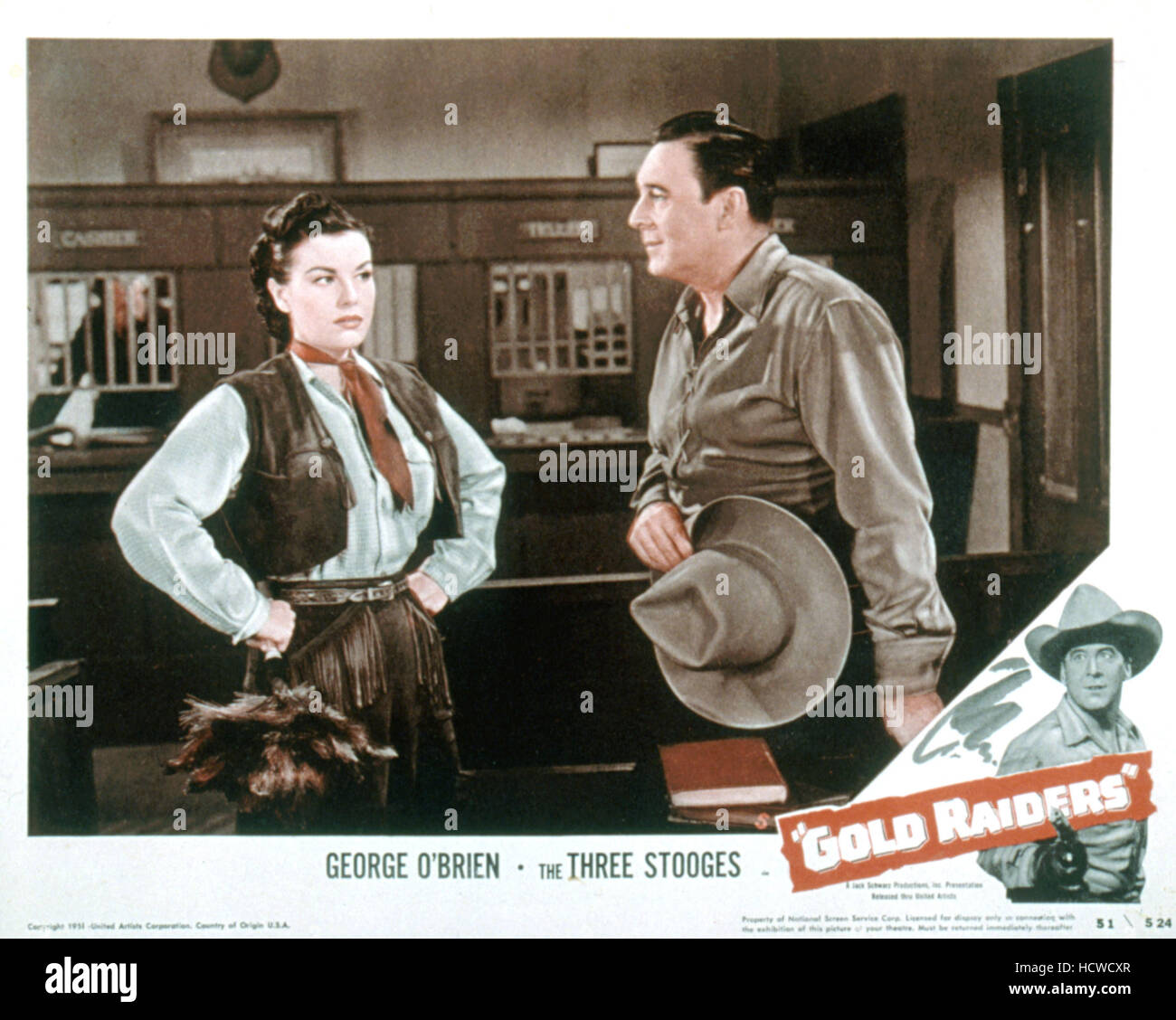 GOLD RAIDERS, Sheila Ryan, George O'Brien, 1951 Stock Photo - Alamy