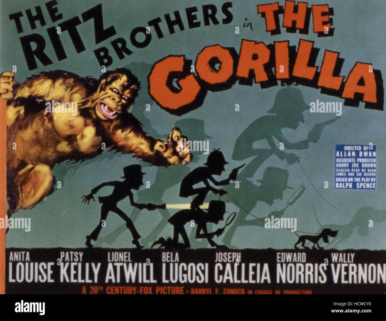 THE GORILLA, The Ritz Brothers, 1939 Stock Photo - Alamy