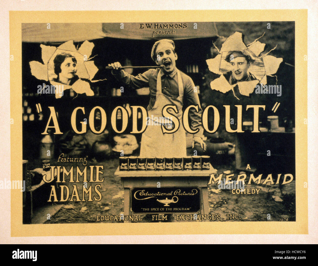 A GOOD SCOUT, Jimmie Adams (center and right), 1922 Stock Photo - Alamy