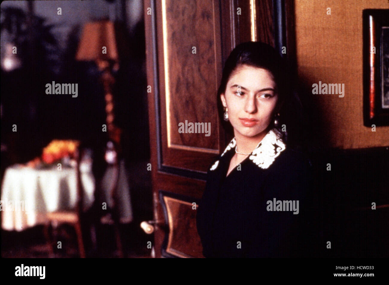 THE GODFATHER: PART III, Sofia Coppola, 1990 Stock Photo - Alamy