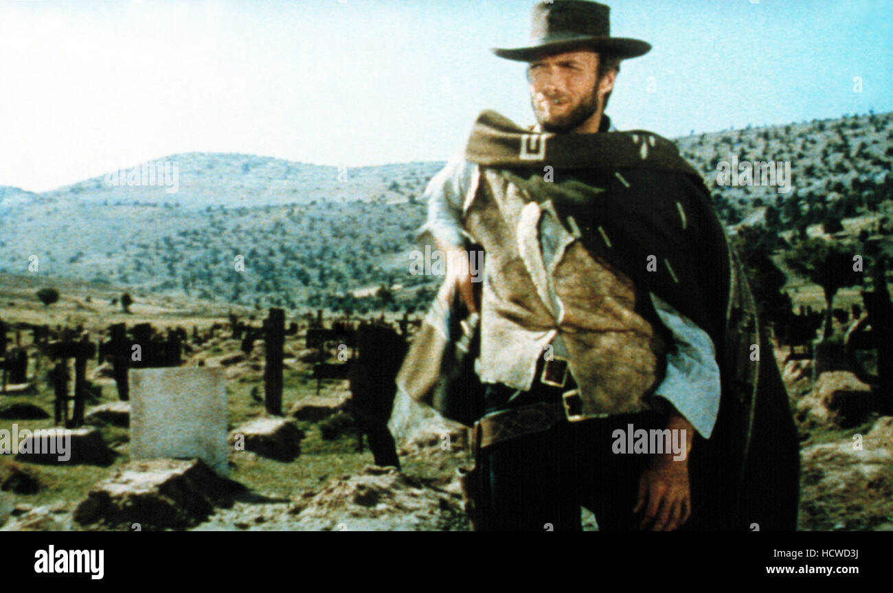 THE GOOD, THE BAD THE UGLY, Clint Eastwood, 1966 Stock Photo - Alamy