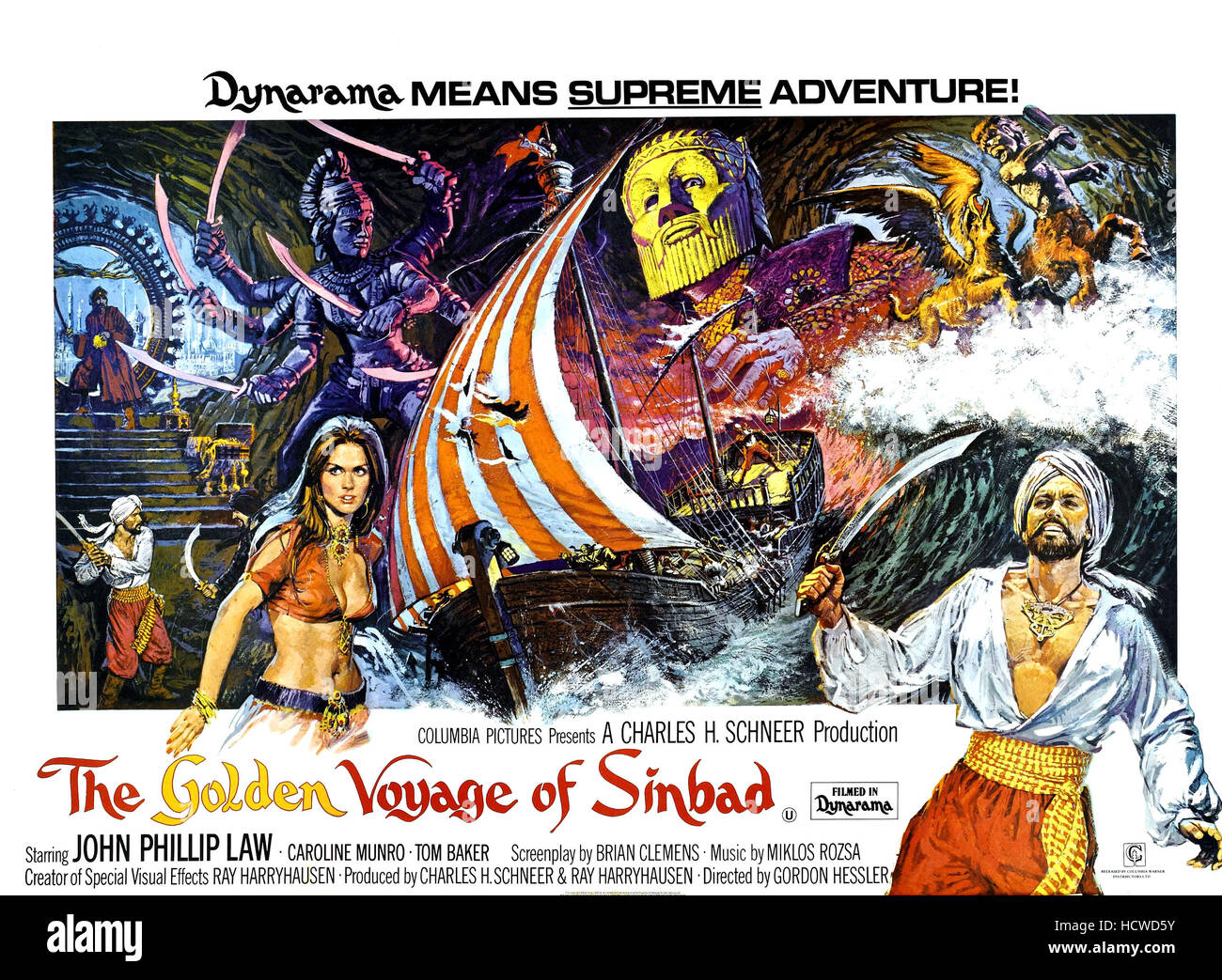 Caroline munro golden voyage High Resolution Stock Photography and ...