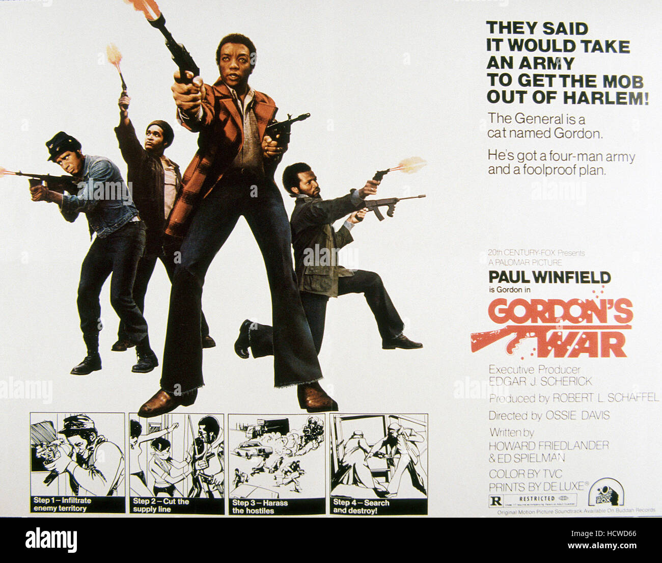 GORDON'S WAR, Carl Lee (left), Paul Winfield (front), 1973, TM ...