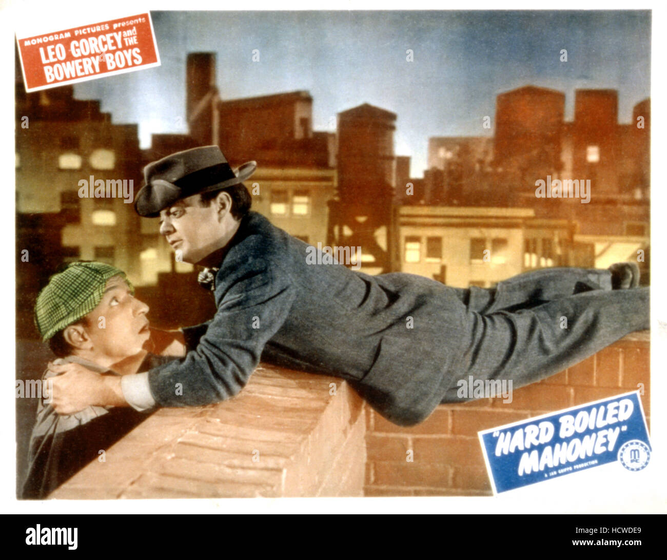 HARD BOILED MAHONEY, Huntz Hall, Leo Gorcey, 1947 Stock Photo - Alamy