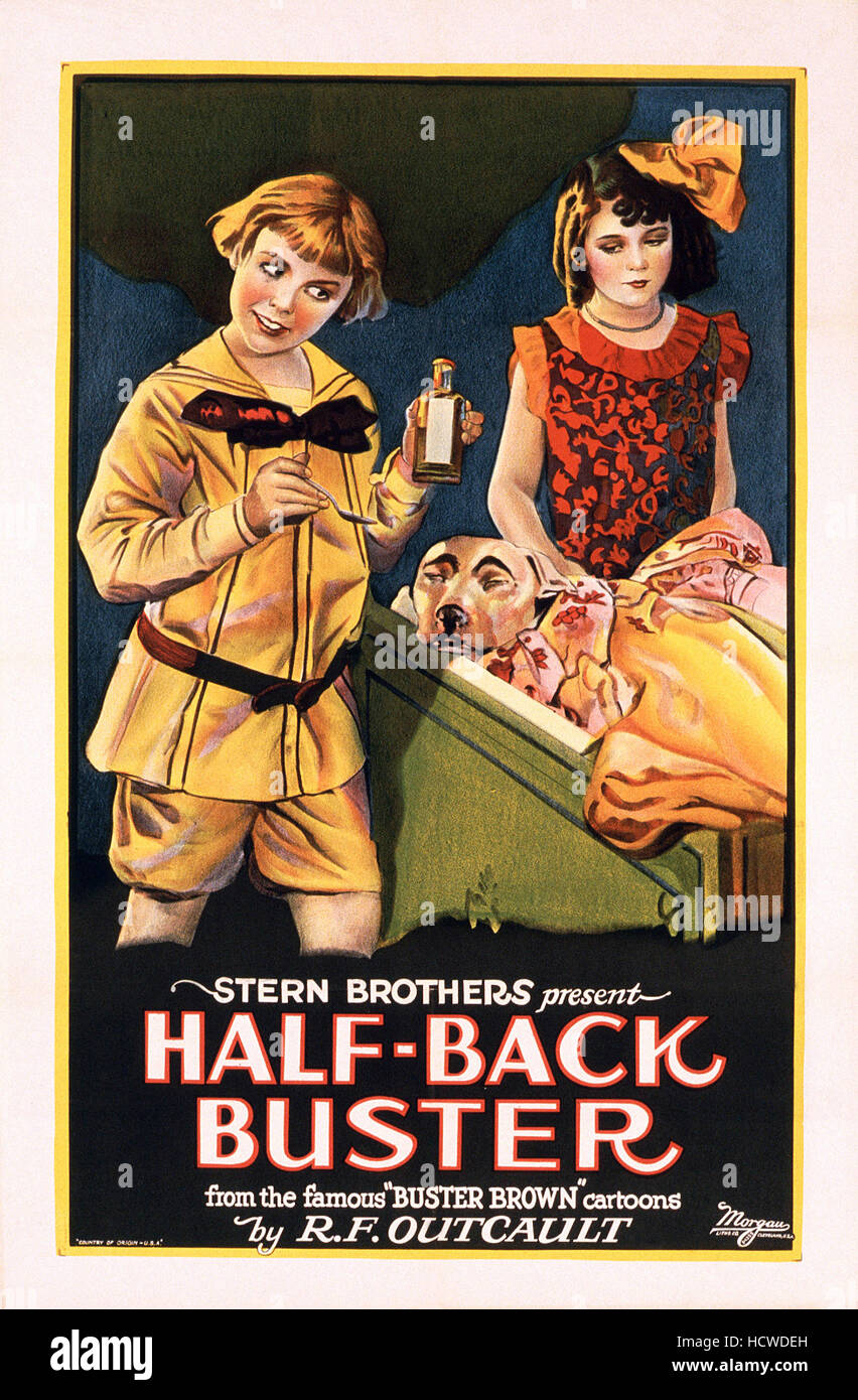 HALFBACK BUSTER, from left: Arthur Trimble, Doreen Turner, 1928 Stock ...