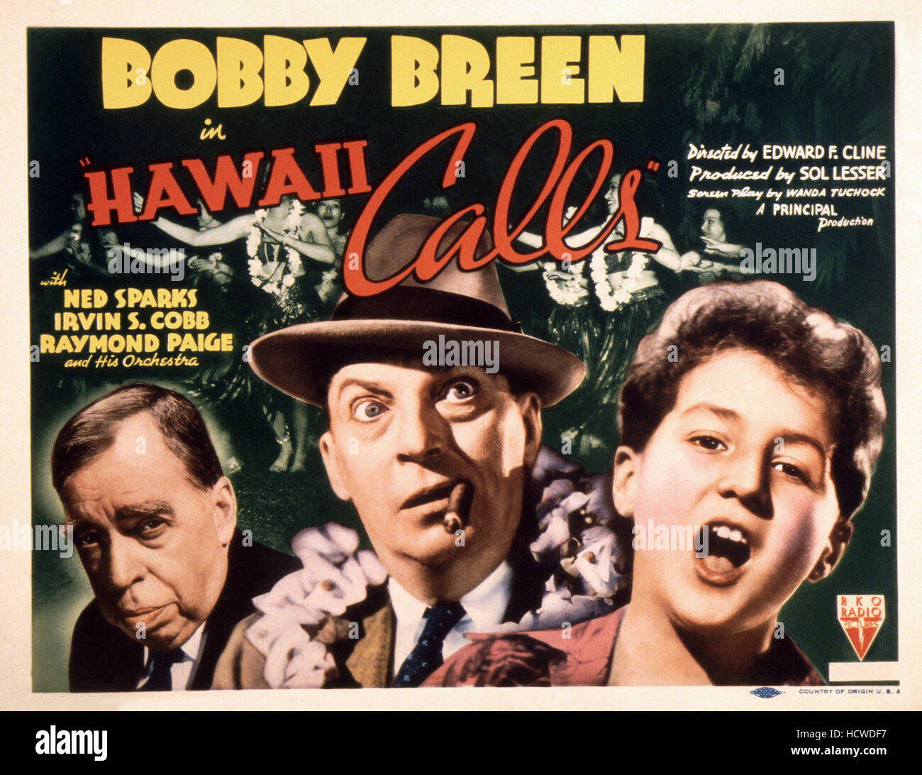 HAWAII CALLS, from left: Irvin S. Cobb, Ned Sparks, Bobby Breen, 1938 ...