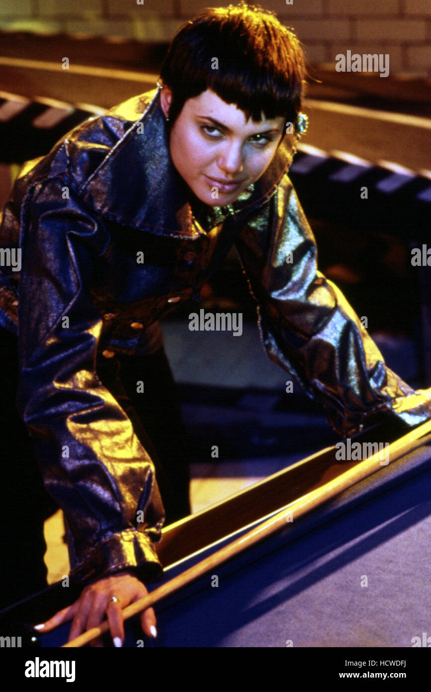 HACKERS, Angelina Jolie, 1995 Stock Photo - Alamy