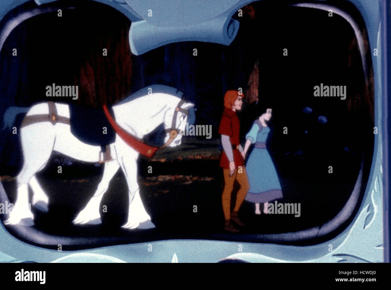 HAPPILY EVER AFTER, from left: Michael Horton as the Prince, Irene Cara ...